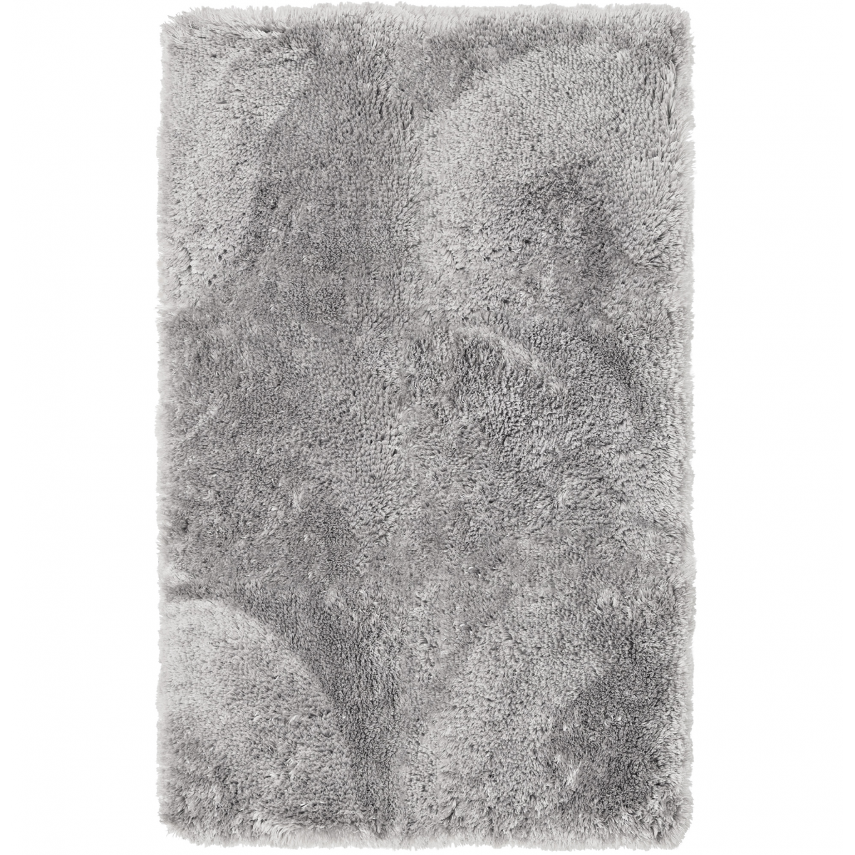 Plain Area Rug Texas 017 Gray | Superdecor