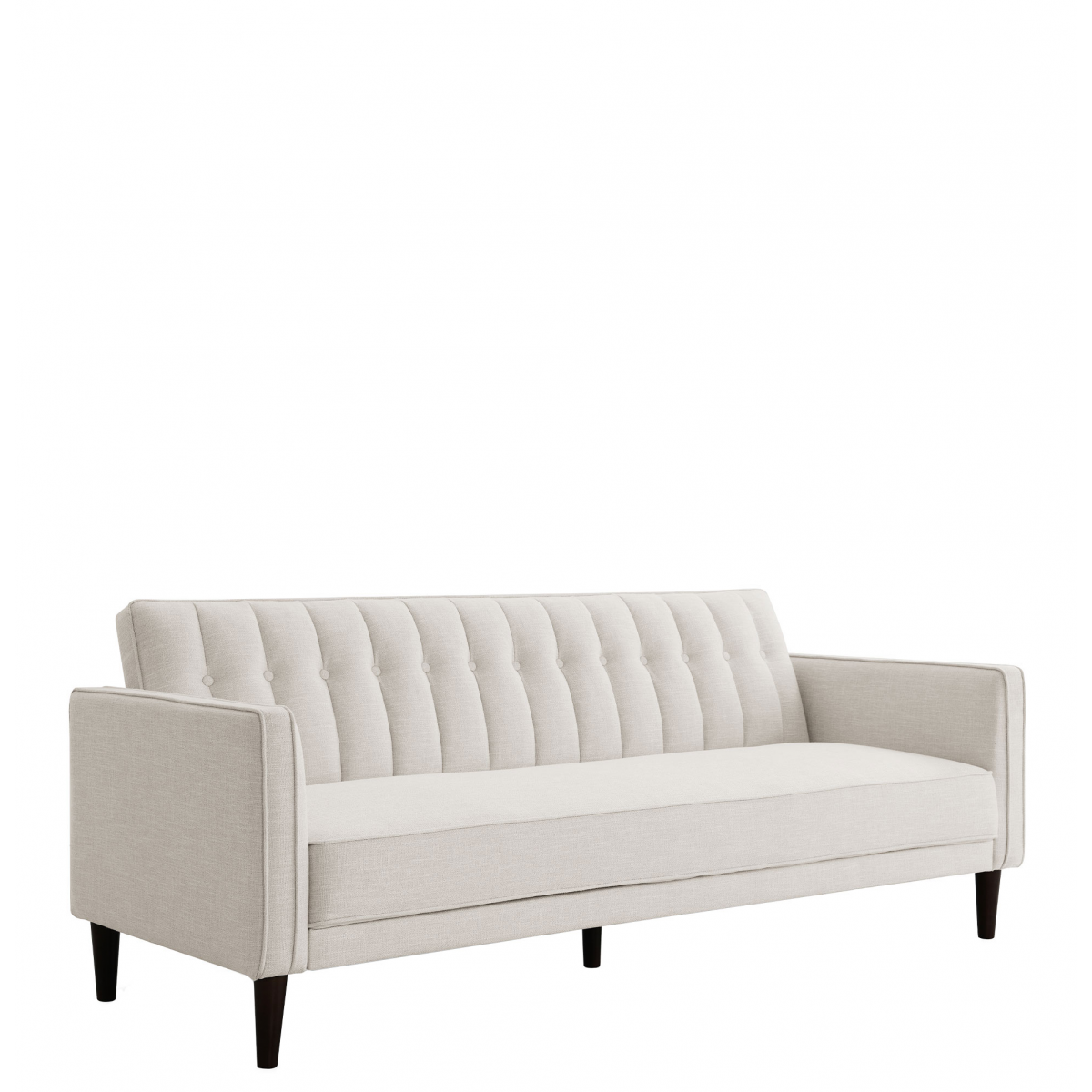 Sofá Cama 3 Lugares en Tejido Ebro Beige Lino | Superdecor